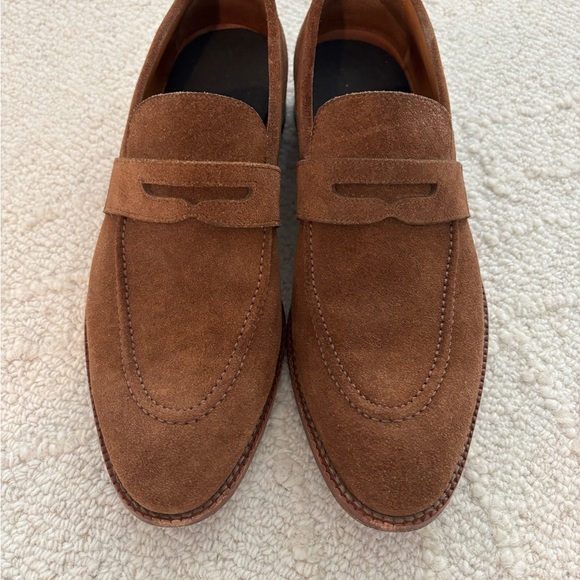 Beckett Simonon | Shoes | Beckett Simonon Tan Suede Loafers Chestnut ...